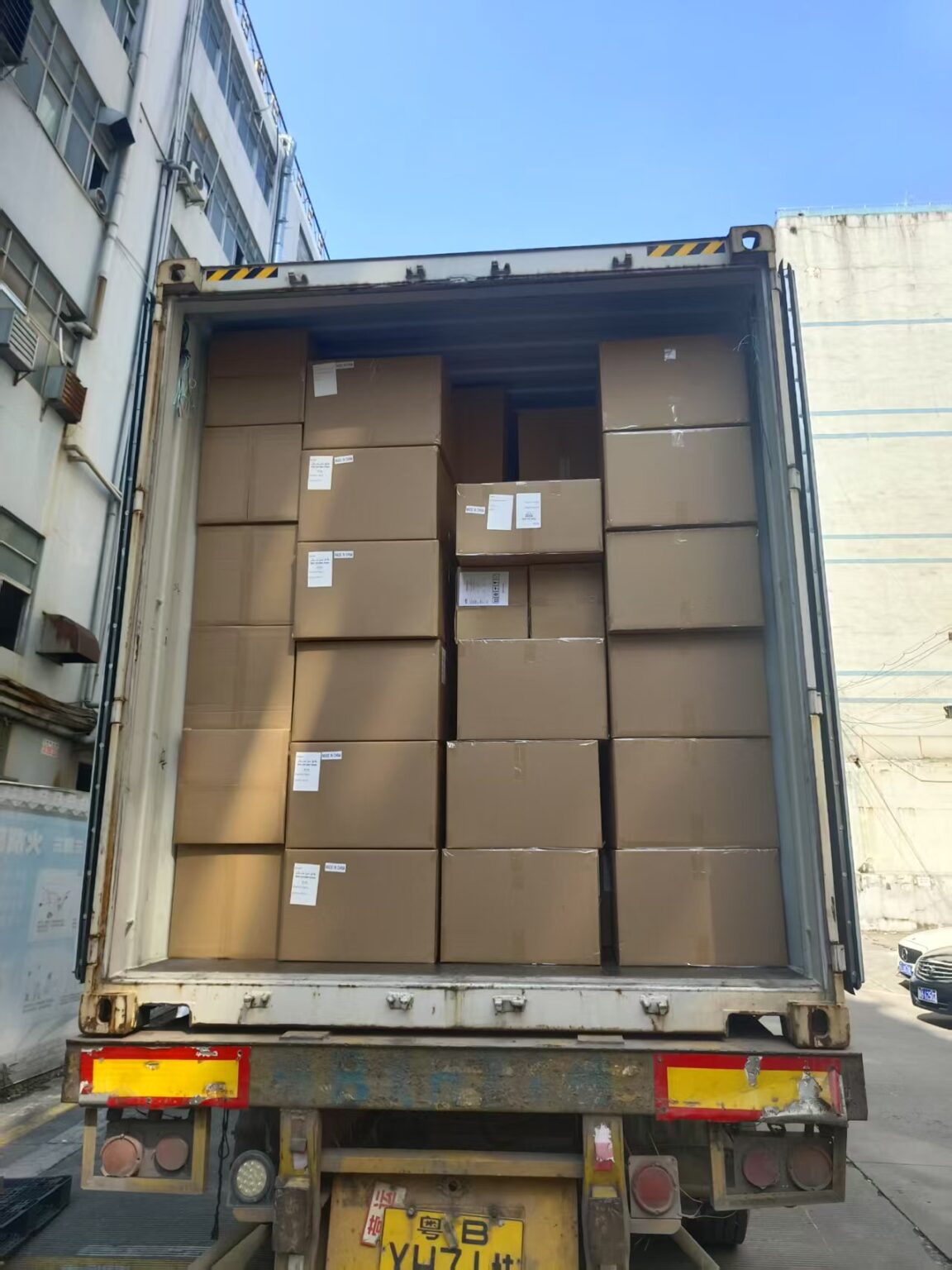 40HQ container inner size and cbm