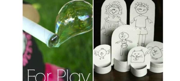 What to do with wrapping paper tubes