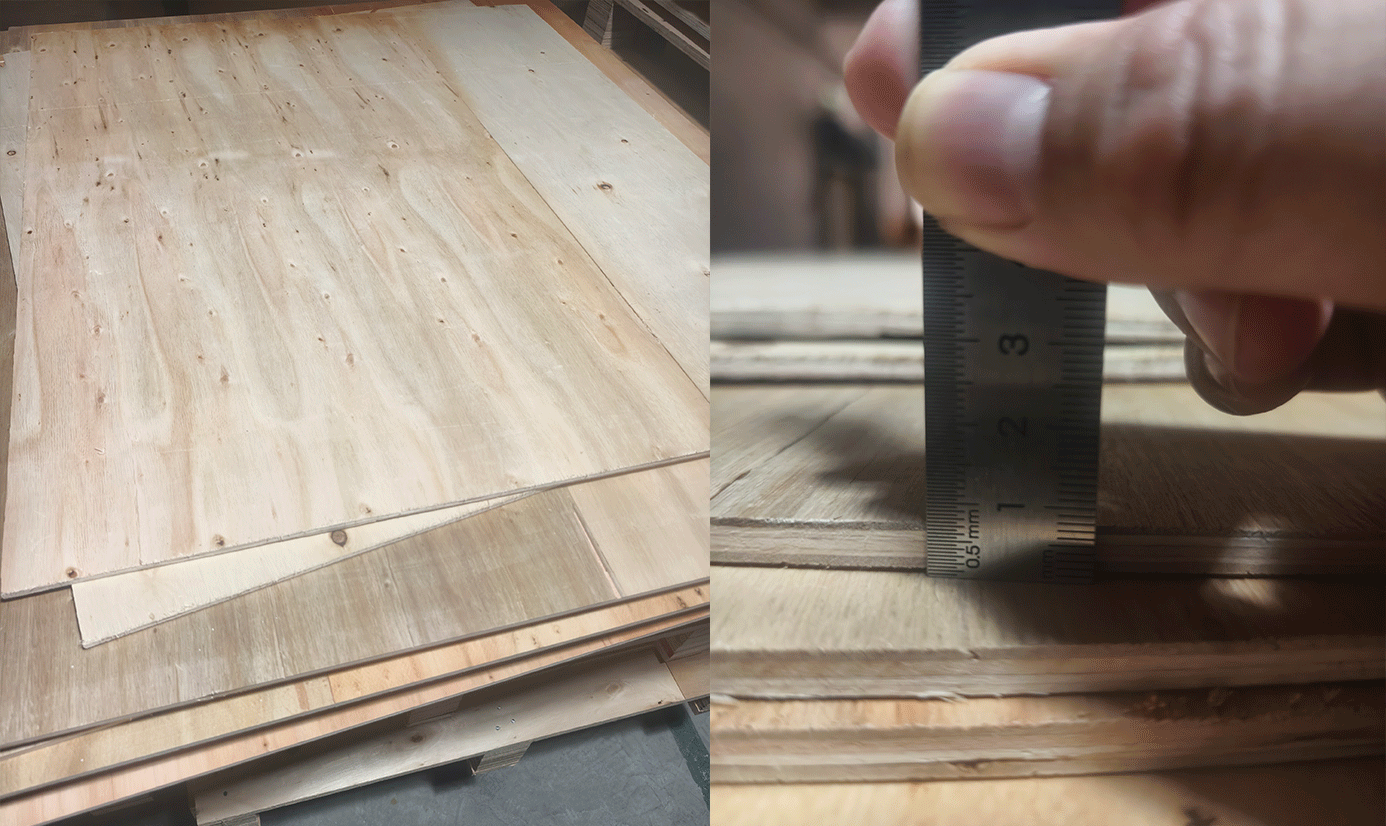 Composite wood board - Custom paper tube packaging manufacturer