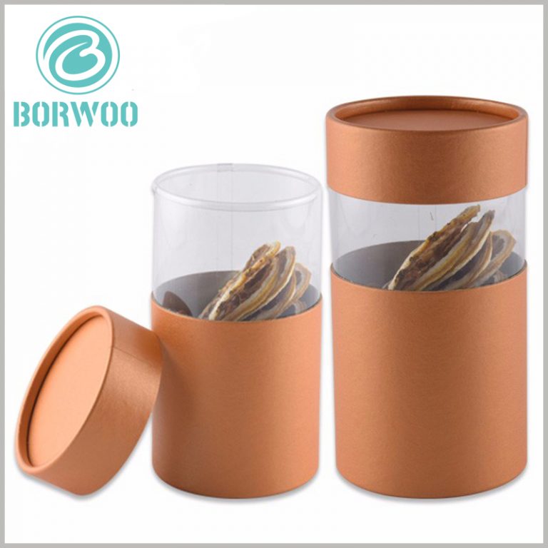 Multi-options cardboard food tube packaging boxes with lids | Tube boxes