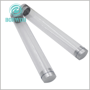 Clear Plastic Round boxes packaging | Tube boxes packaging custom