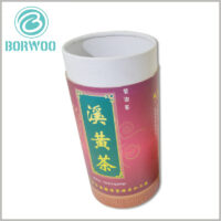 Large cardboard cylinder boxes wholesale | Custom tea box packaging
