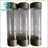 Clear plastic tube packaging boxes with paper lids | Tube boxes