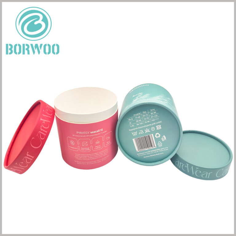 Custom paper tube packaging boxes wholesale