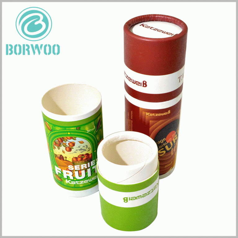 Food grade cardboard tube packaging | Small dried fruit package