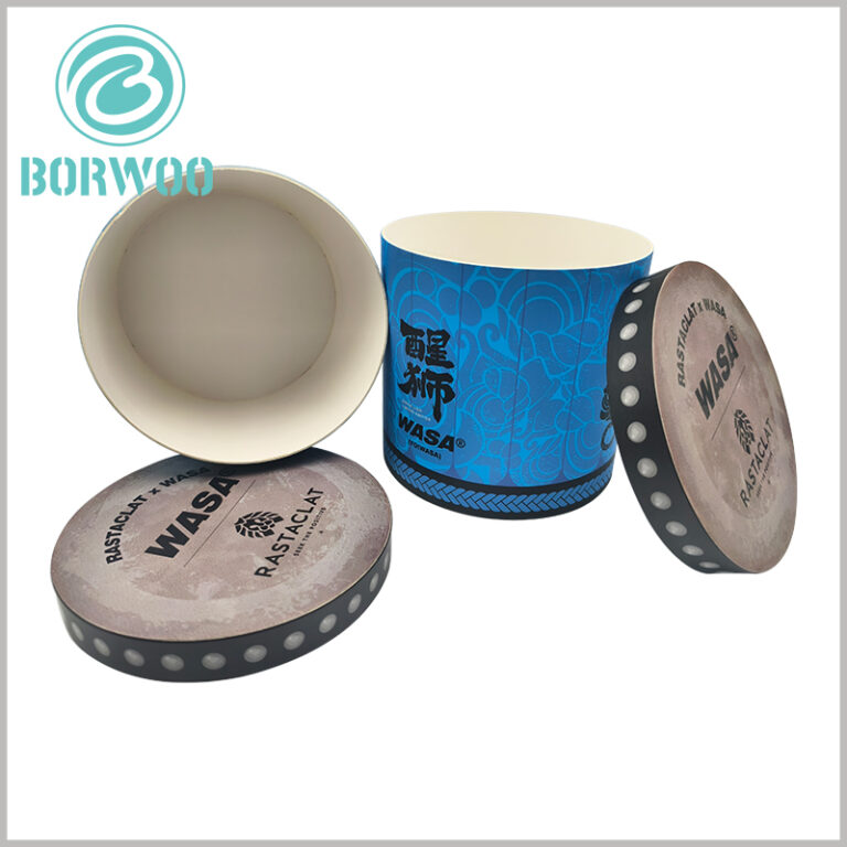 Custom paper tube packaging boxes wholesale