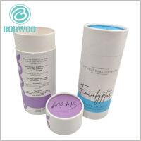 Shower steamer packaging tube