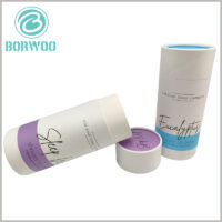 Shower steamer packaging tube