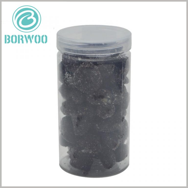 Clear plastic tube packaging boxes with paper lids | Tube boxes